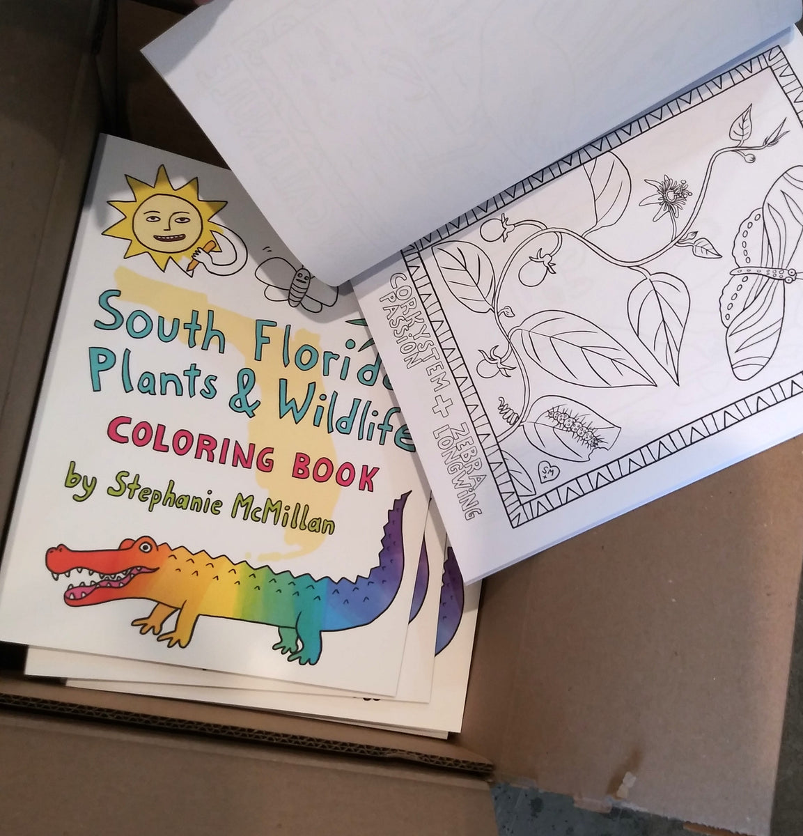 Coloring Book: South Florida Plants & Wildlife – Stephanie McMillan Art ...