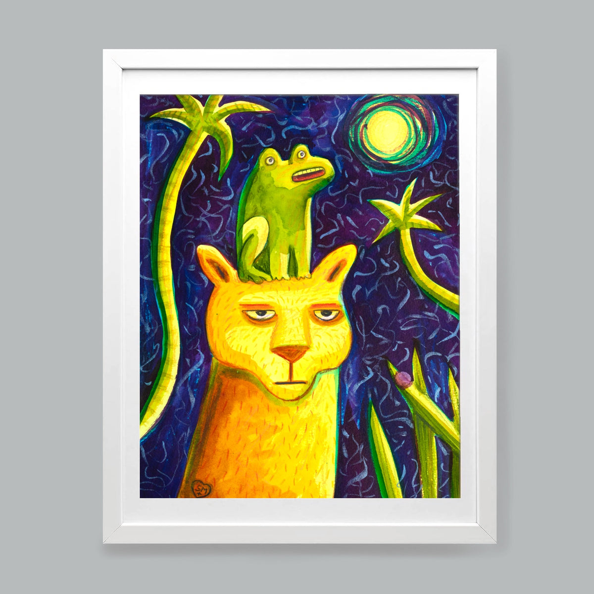 Night Song – Stephanie McMillan Art Studio