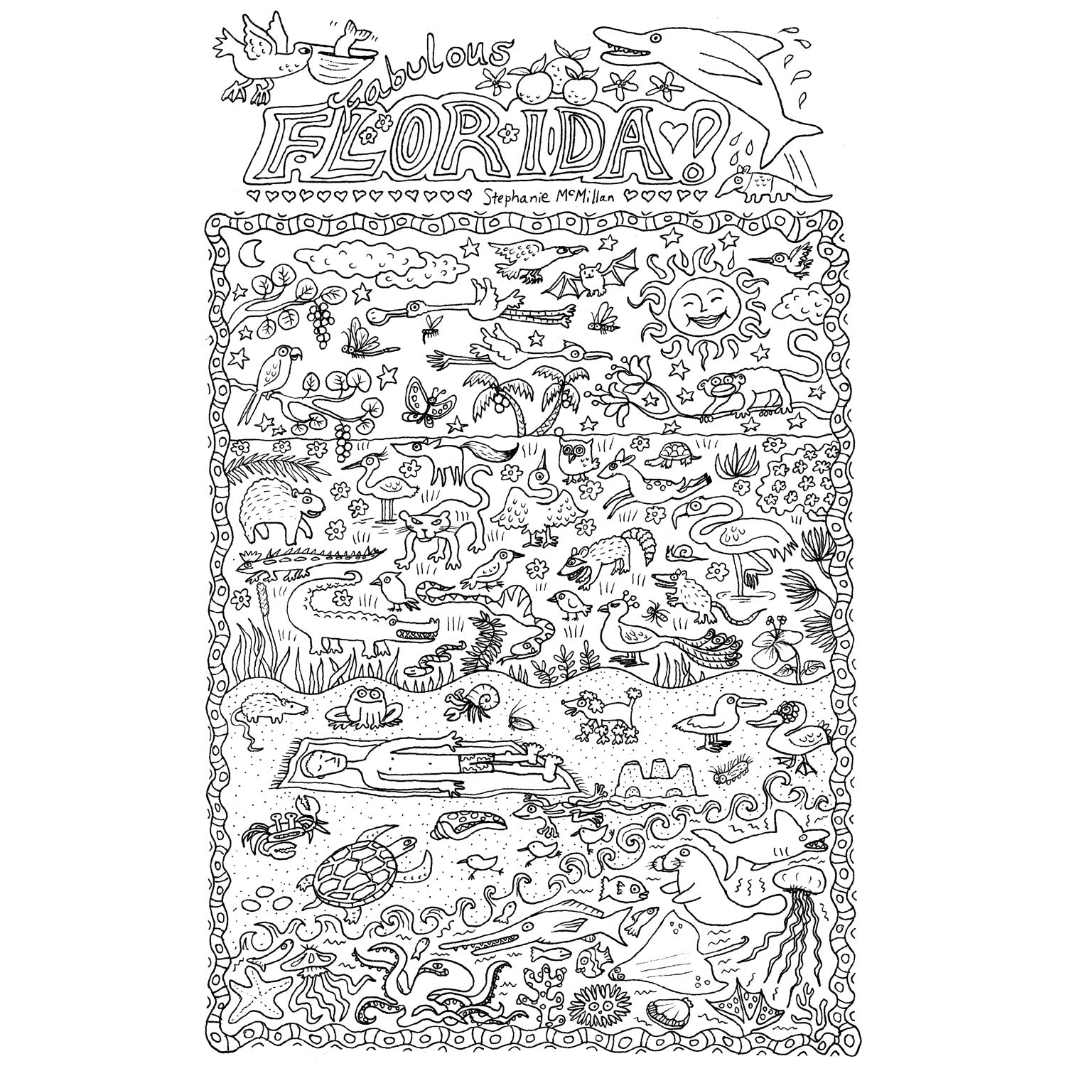 coloring pages with the name stephanie